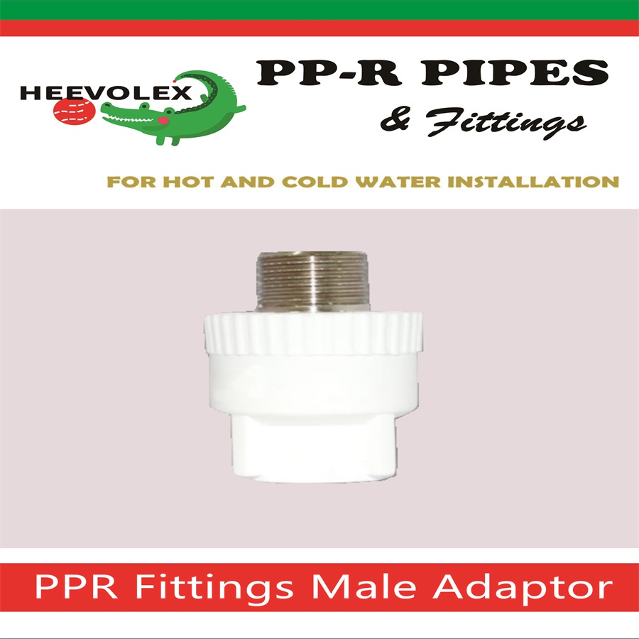 HEEVOLEX PPR Fittings Male Threaded Adapter 40-63mm | Shopee Philippines