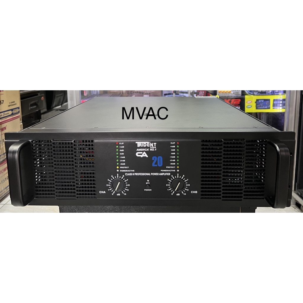 Trident/Imix CA-20 Power Amplifier ( 1500 Watts x 2 ) | Shopee Philippines