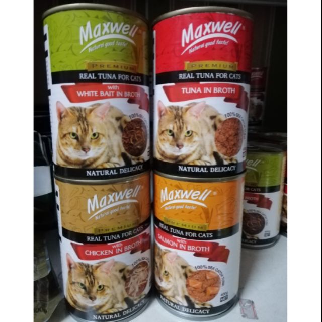 Maxwell Real Tuna Cat Wet Food 400g. | Shopee Philippines