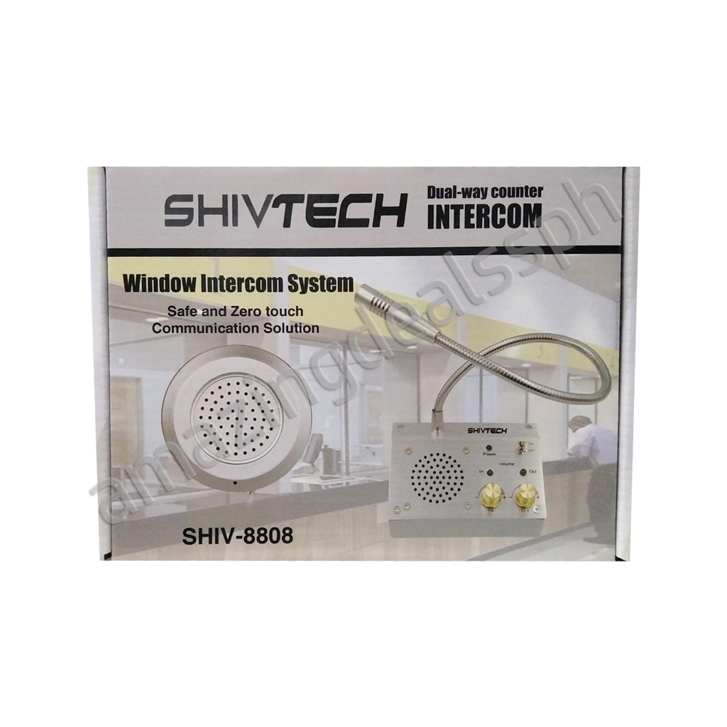 Shivtech Dual way Counter Intercom SHIV-8808 (Original) (on hand) (DIY ...