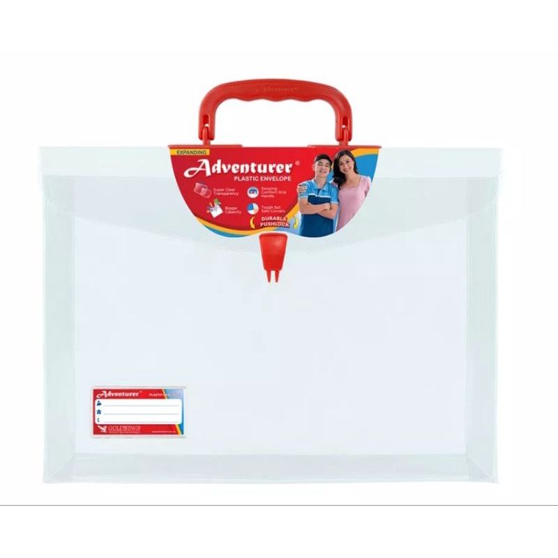 Adventurer Plastic Expanding Envelope with Handle Long | Shopee Philippines