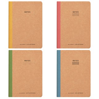 Stradmore DIY Notes Blank/Lined/Dotted/Grid A5/A6 Random Color | Shopee ...