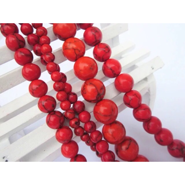 Turquoise/Red Turquoise nature stone | Shopee Philippines