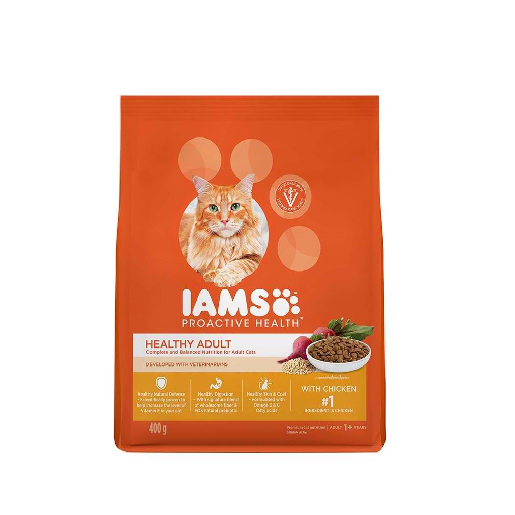 IAMS Adult with Chicken 400g | Shopee Philippines