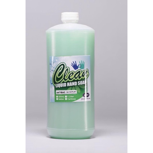 Liquid hand soap with antibac 1L | Shopee Philippines