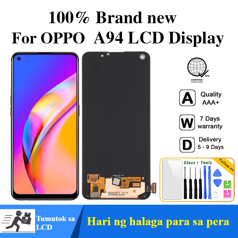 for OPPO A94 4g /A74 4g LCD Display and Digitizer Assembly replacement | Shopee Philippines