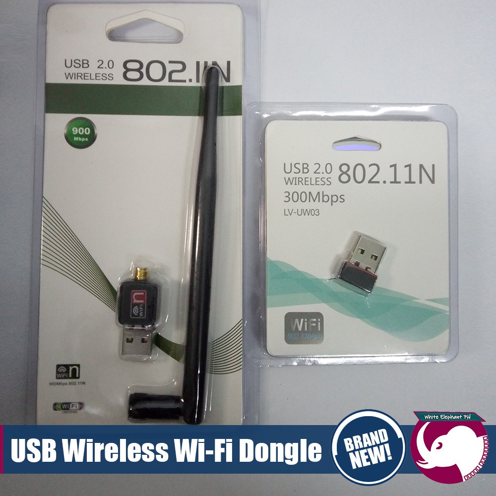 USB Wireless Wi-Fi Dongle Adapter | Shopee Philippines