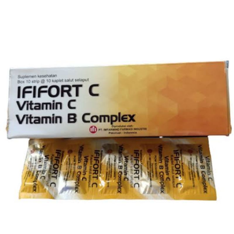 Ififort C Vitamin C 500mg And B complex | Shopee Philippines