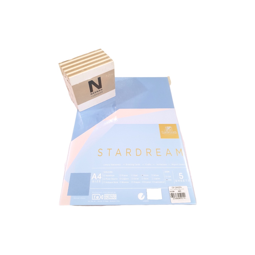 Stardream Specialty Paper in Pastelle Colors A4 Size 285GSM 5-Sheets ...