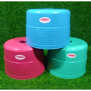 Authentic #9737 Round Plastic Bangkito / Stool Chair / Upuan | Shopee ...