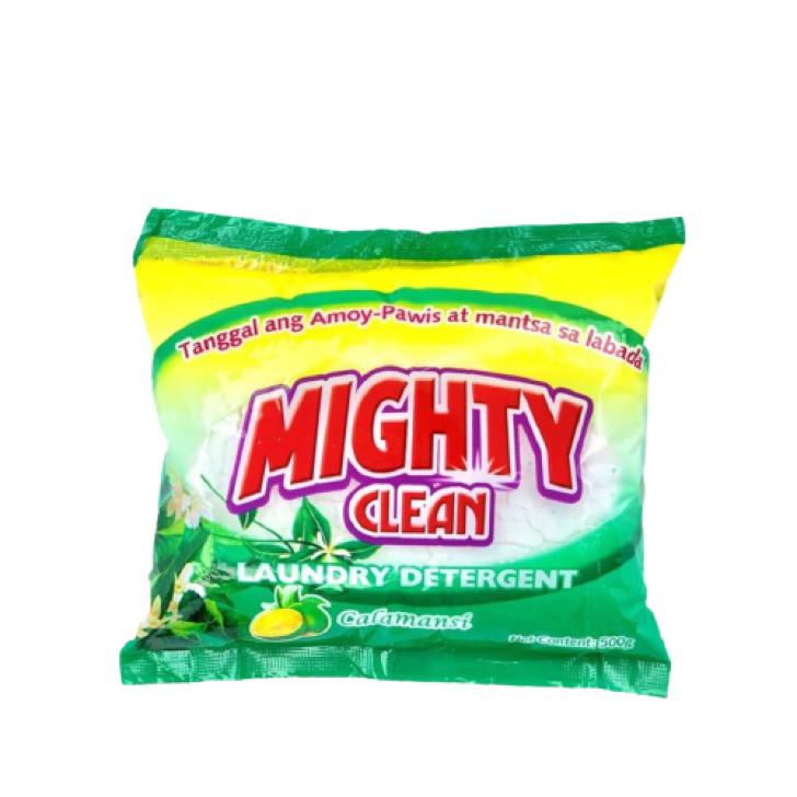 Mighty Clean Detergent Powder Calamansi 500g (Pack of 3) | Shopee ...