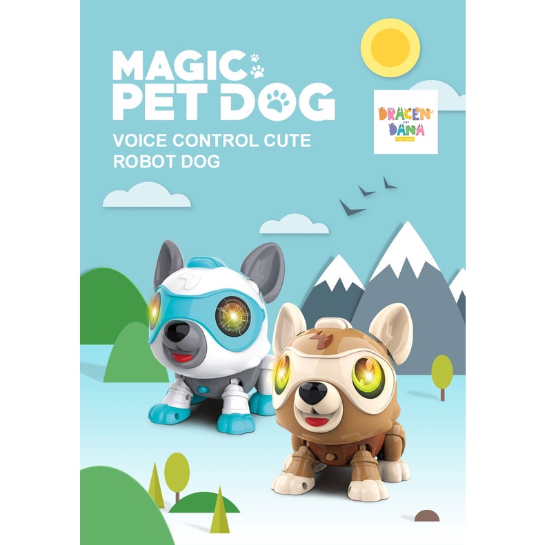 Interactive Electronic Pet Puppy with Bone | Shopee Philippines