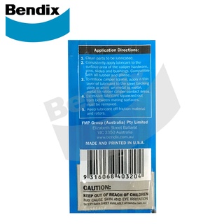 Bendix Brake Grease Ceramic Lubricant (6 Grams Sachet) | Shopee Philippines
