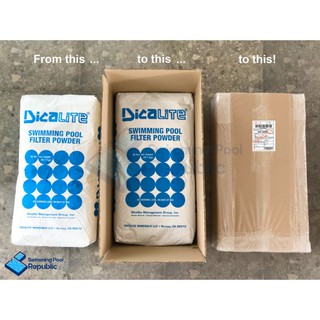 Dicalite 1 bag of D.E. Diatomaceous Earth Swimming Pool Filter Media DE ...