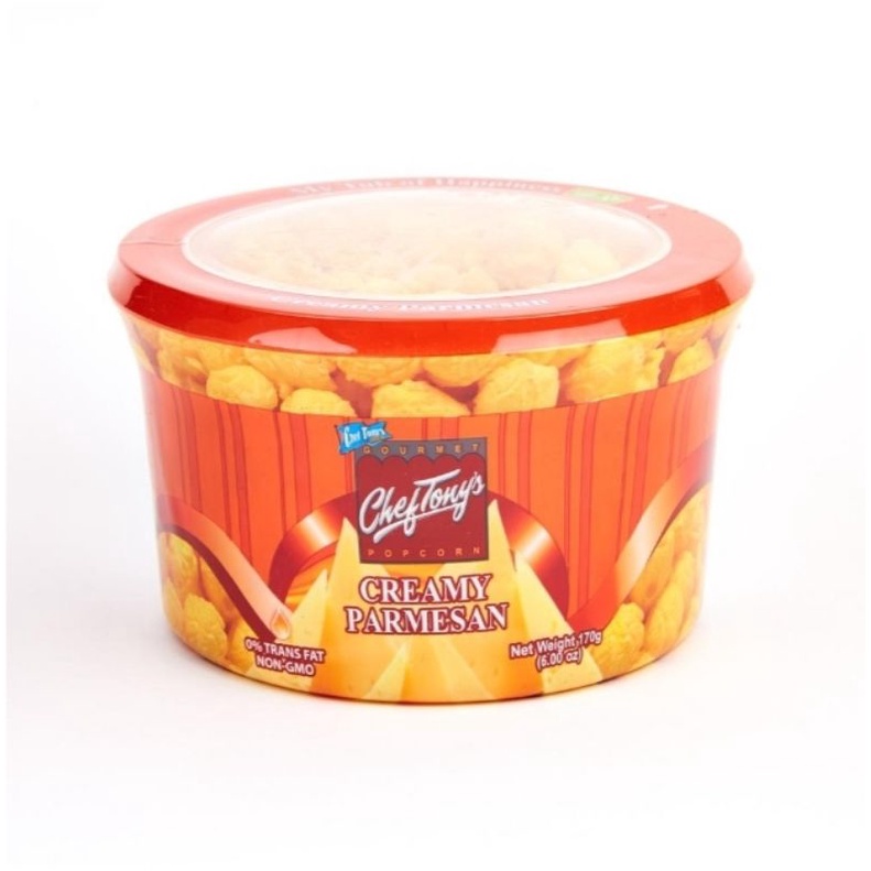 Chef Tony Popcorn Creamy Parmesan 170g | Shopee Philippines