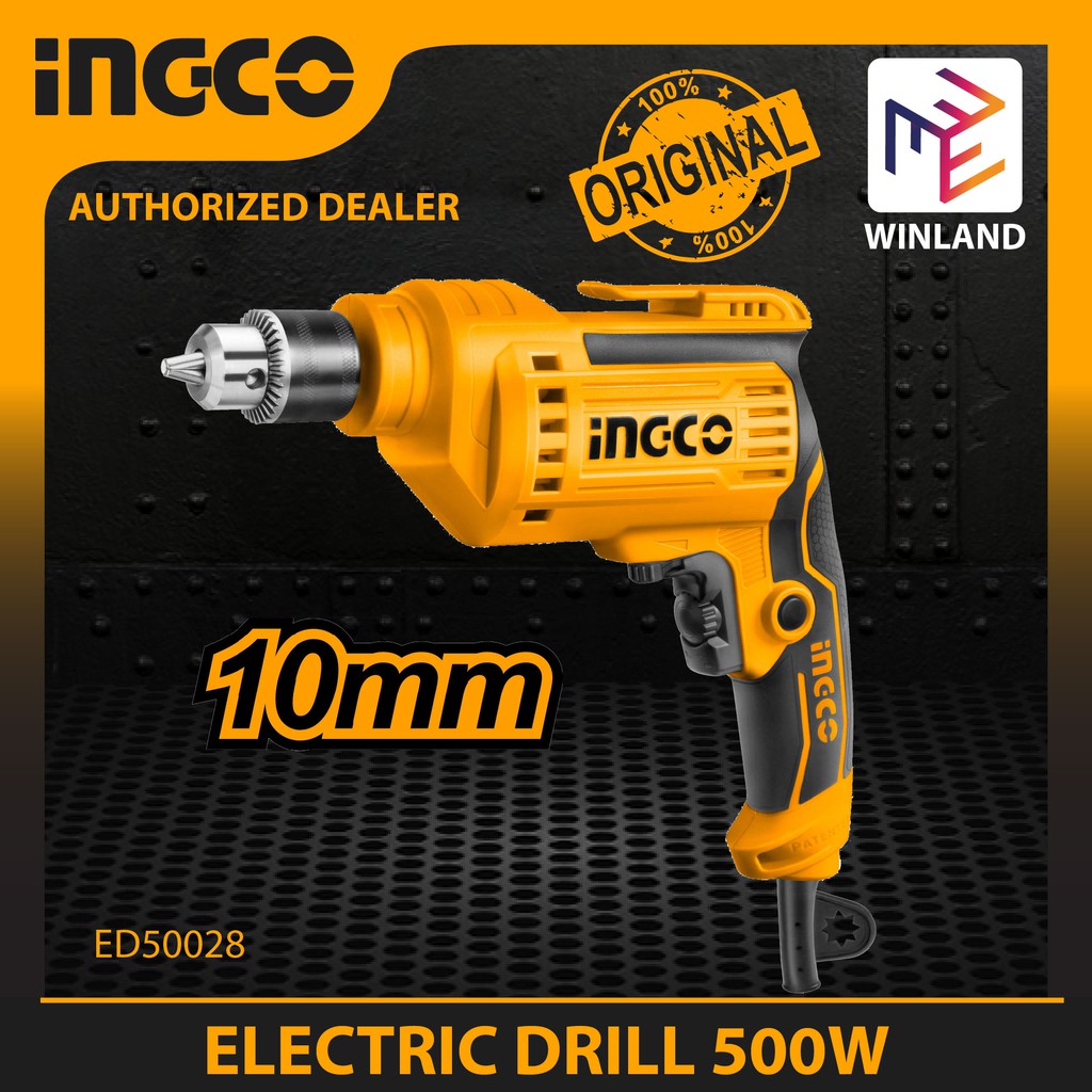 INGCO Original Electric Drill Hand Drill Variable Speed 500W ED50028 ... INGCO Original Electric Drill Hand Drill Variable Speed 500W ED50028 ...