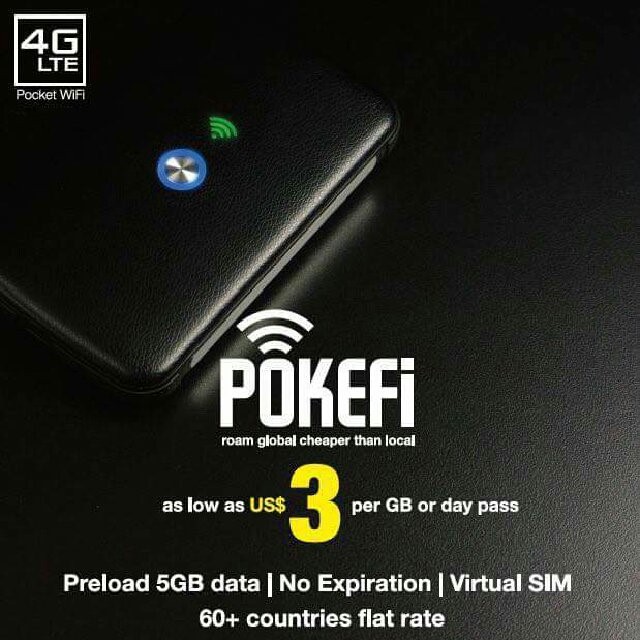 Smartgo Pokefi Pocket Wifi – Koko パイロットキャビン – BFRMAI