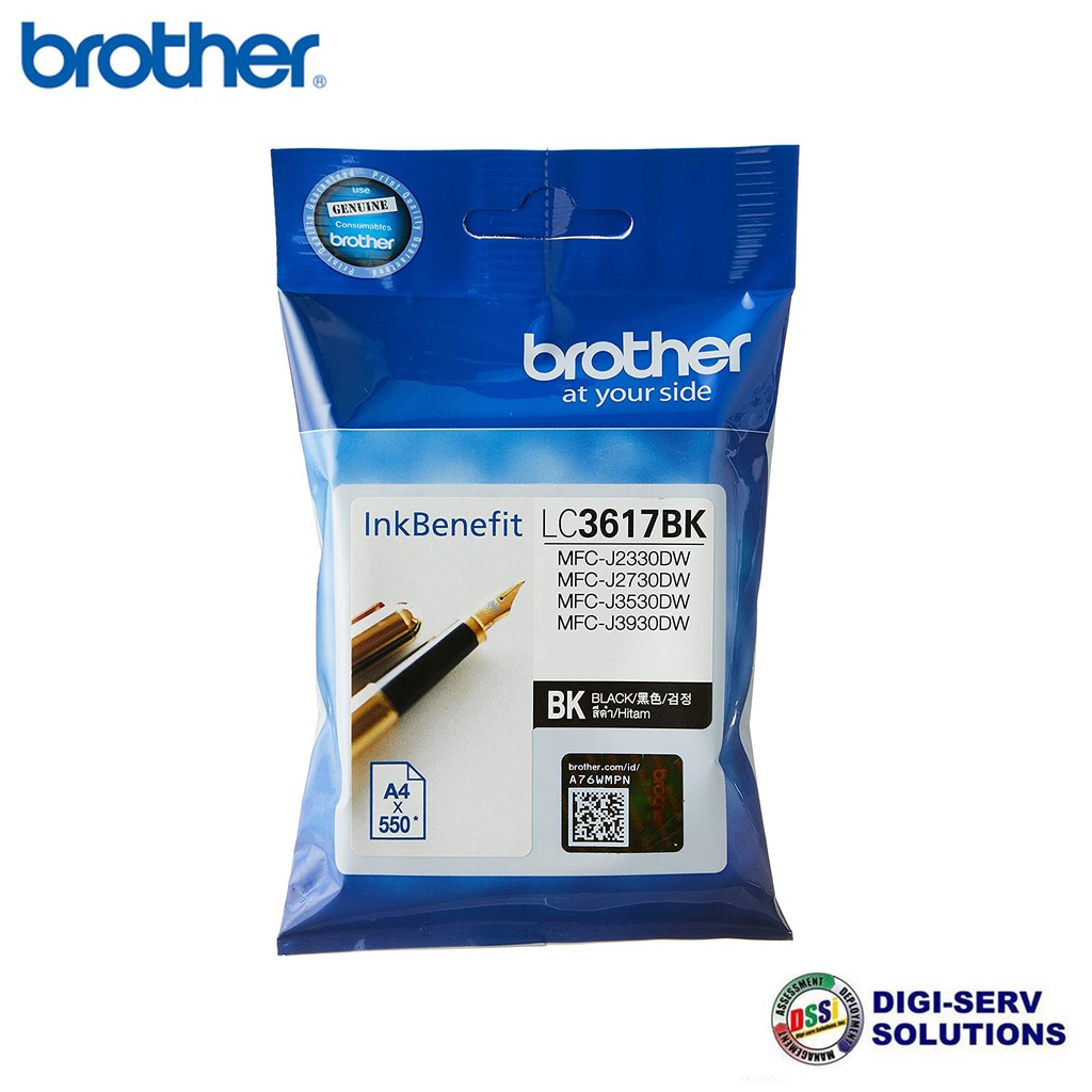 Brother LC3617BK Ink Cartridge (Black) | Shopee Philippines