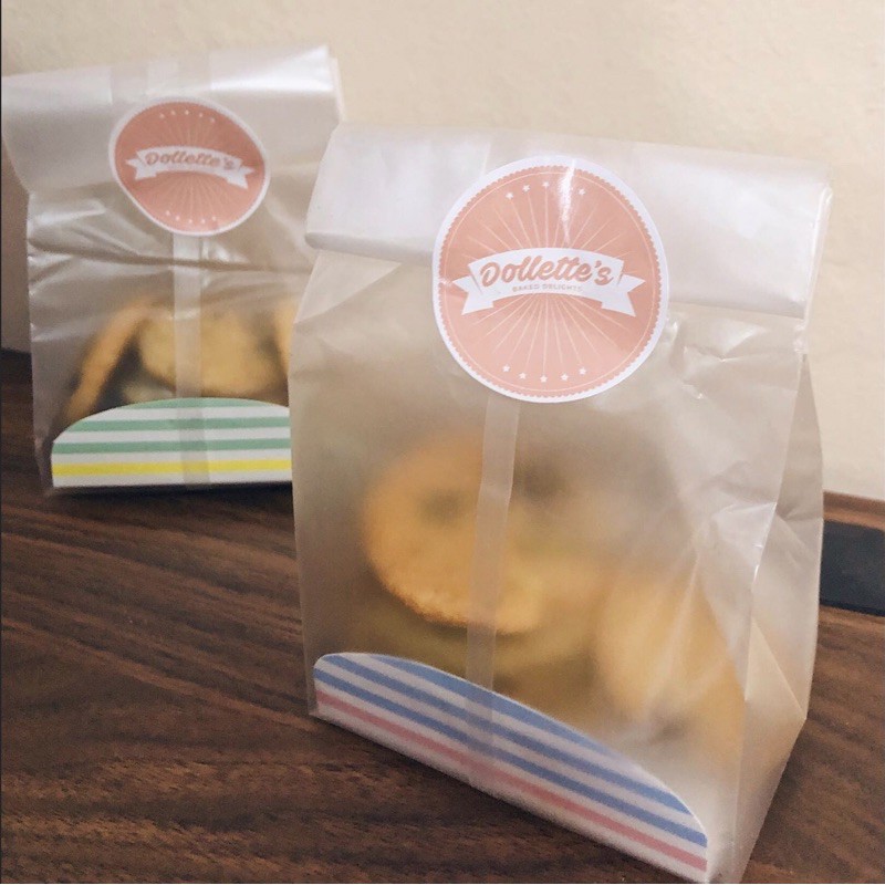 Pink Blue or yellow green Striped Pouch | Shopee Philippines