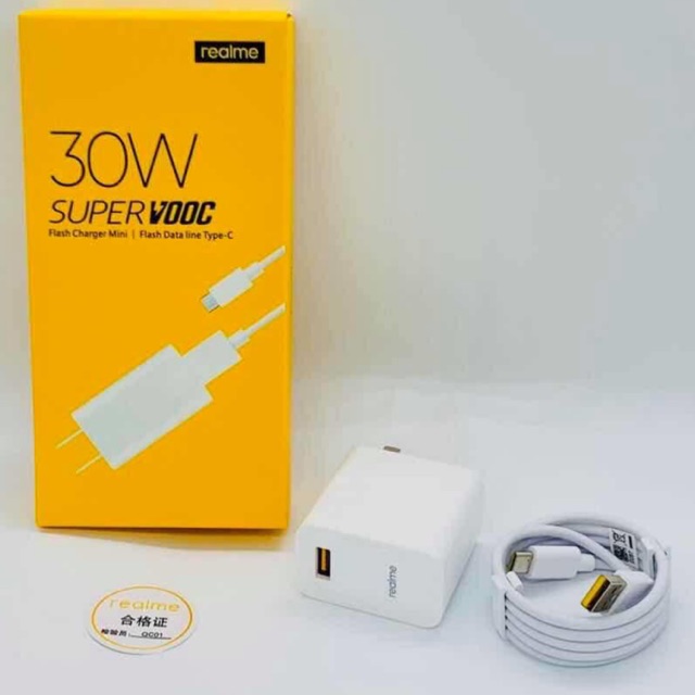 Realme 30W Fast Charger Type-C Original Super V00C | Shopee Philippines