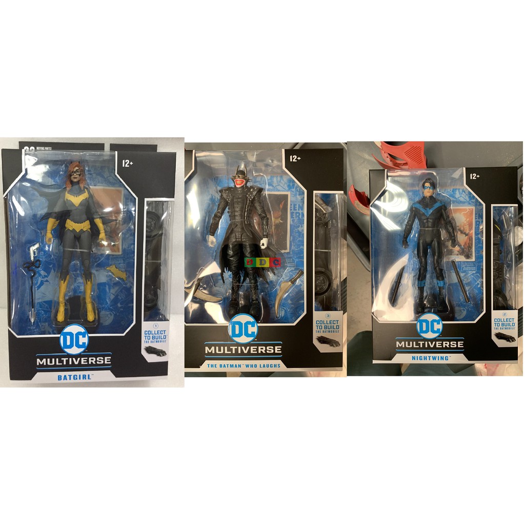 McFarlane Toys DC Rebirth Batgirl, Nightwing and Batman who Laughs ...