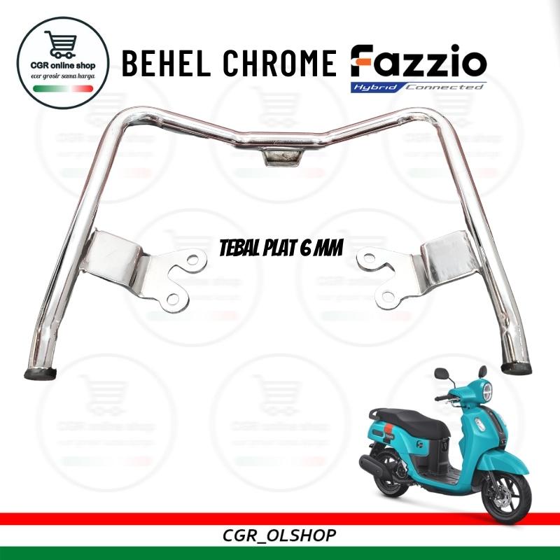 Behel FAZZIO CHROME BEGEL Handle YAMAHA FAZZIO VESPA MODEL | Shopee ...