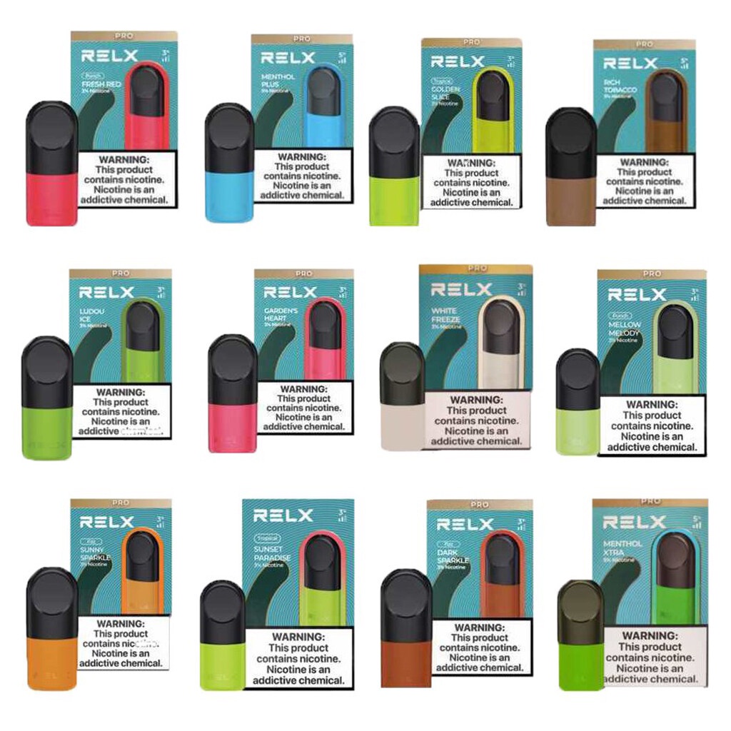RELX Infinity Pod Pro Relx Garden's Heart /Strawberry Flavor 1Pod Pack ...