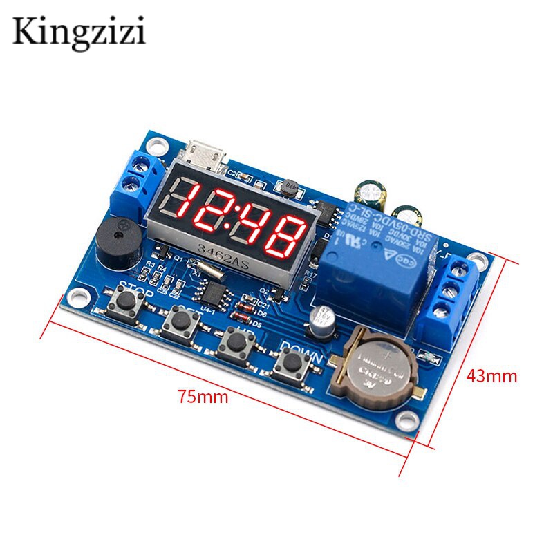 Dc 5v Real Time Timing Delay Timer Relay Module Switch Control Clock Synchronization Multiple