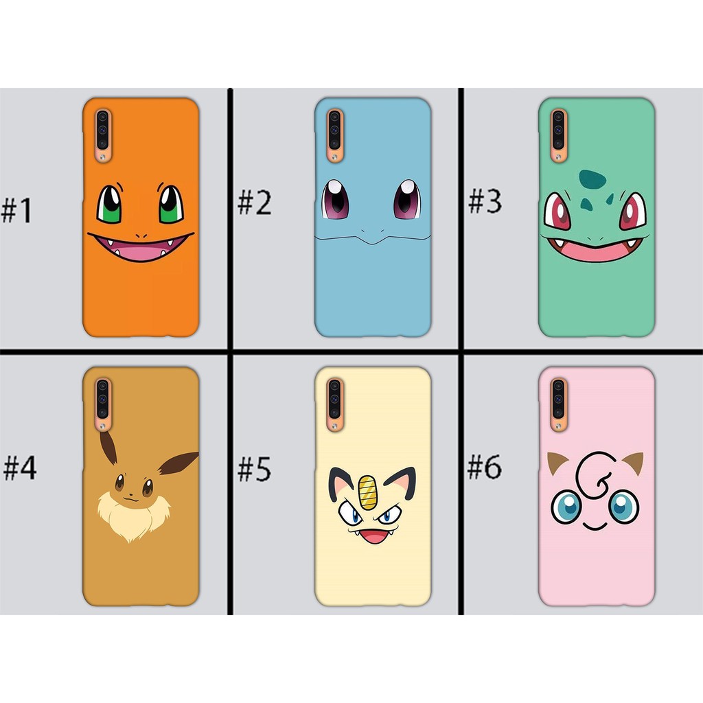 Pokemon Design Hard Phone Case for Samsung Galaxy A10/A20/A30/M10/J6 ...