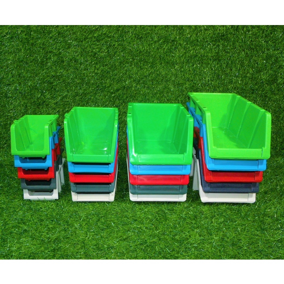 Sense & Style 3pcs Stackable Bin Box Storage Organizer (Available in ...