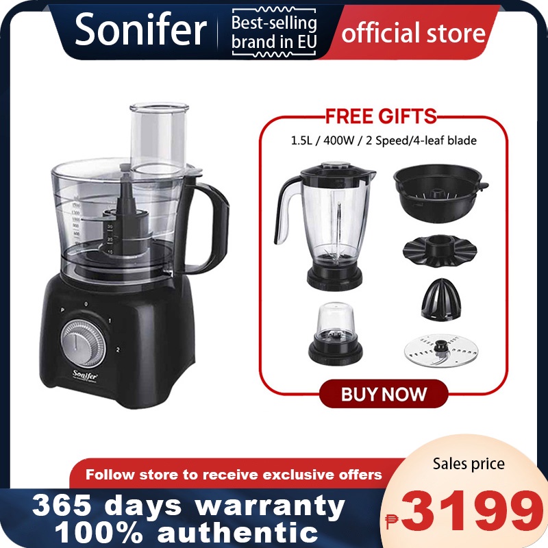 Sonifer Home kitchen Food Processor and Vegetable Chopper with grinder ...