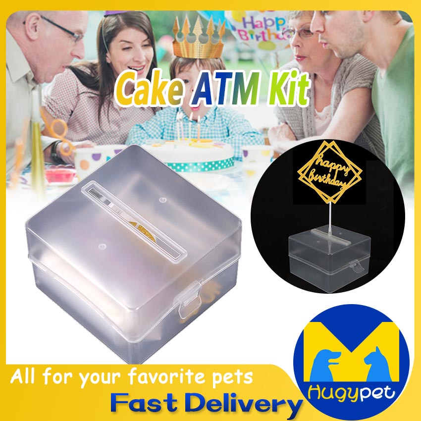 Cake Money Props Funny Toy Box Making Surprise For Birthday Cake ATM ...
