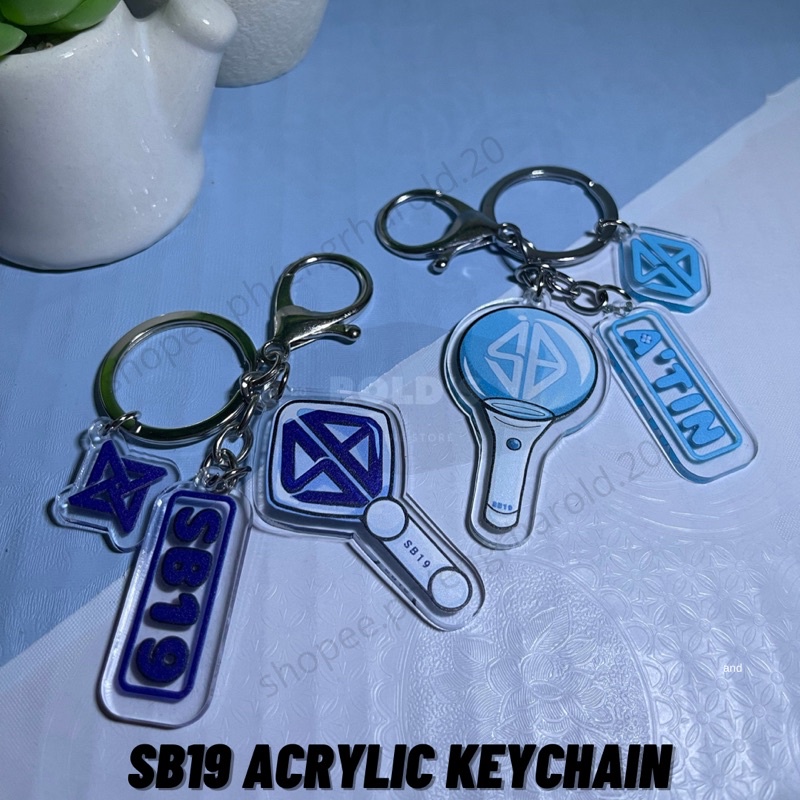 SB19 Acrylic Keychain 3in1 double side print | Shopee Philippines