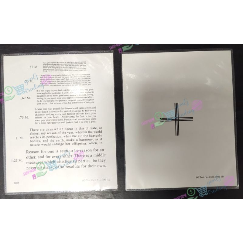 Jaeger Chart Pocket Eye Chart Shopee Philippines