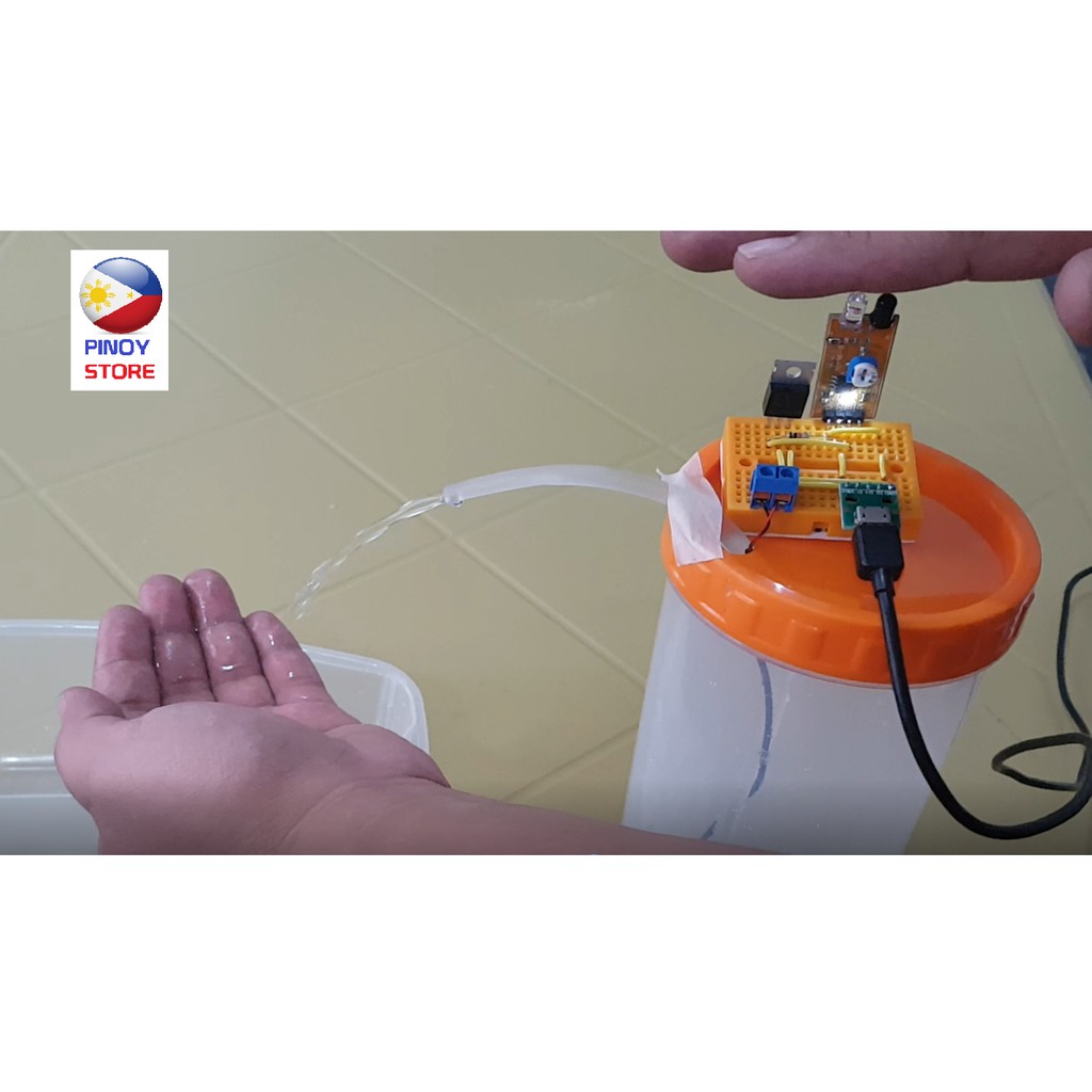DIY Automatic Contactless Alcohol Dispenser Kit touchless sensor based ...
