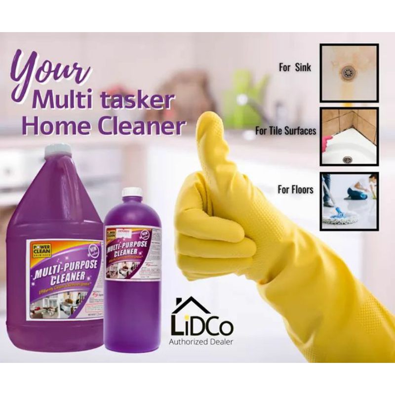 Poweclean MULTI PURPOSE CLEANER Gallon presyo ₱279