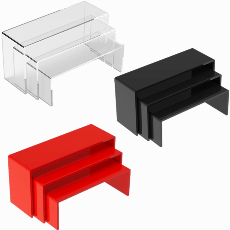 3Pcs/Set 3Mm Acrylic U Type Reusable Display Stand Action Figure Base ...