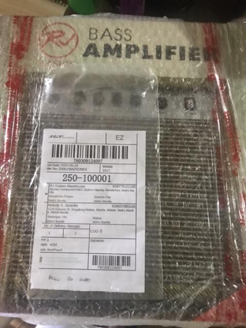 RJ Guitars Basics Bass Amplifier - 20 Watts | Shopee Philippines