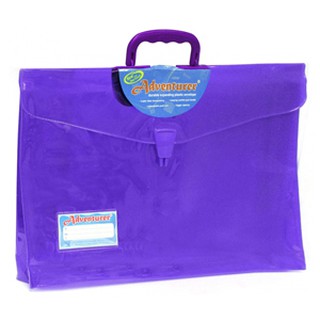 ADVENTURER Expanding Plastic Envelope w/ Handle | Shopee Philippines