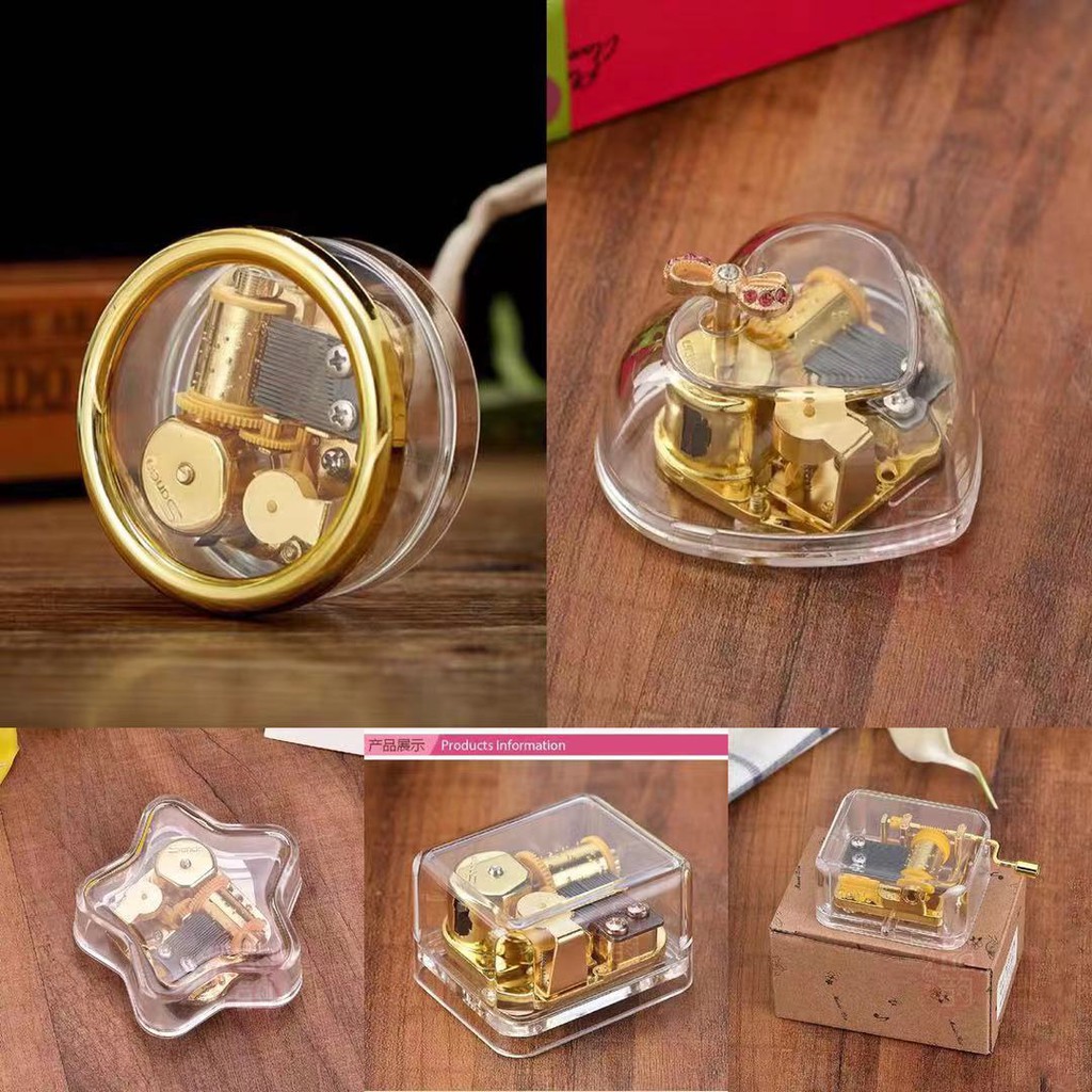 You are my sunshine music box gift hand queen music box | Shopee ...