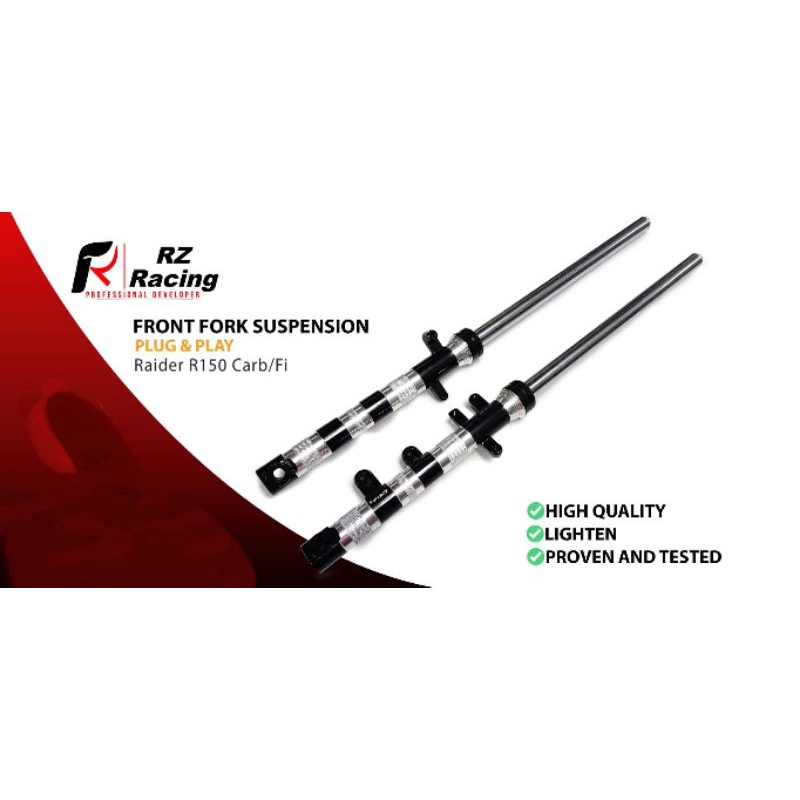RZ racing front shock Raider 150/ fi | Shopee Philippines