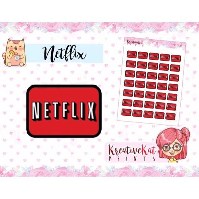 Planner Stickers - NETFLIX ICON | Shopee Philippines