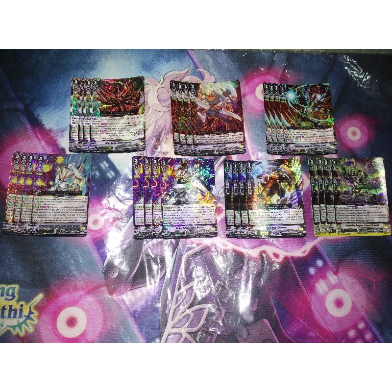 (ALL SET)D-VS06 War Deity Asura Kaizer Novagrapler Cardpool Set ...