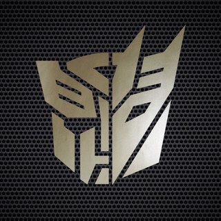 Autobot / Decepticons combined logo cutout vinyl sticker | Shopee ...