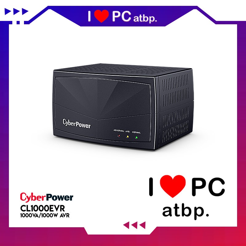CyberPower AVR 1000VA/1000W (CL1000EVR, 4 Outlets, Surge) | Shopee ...