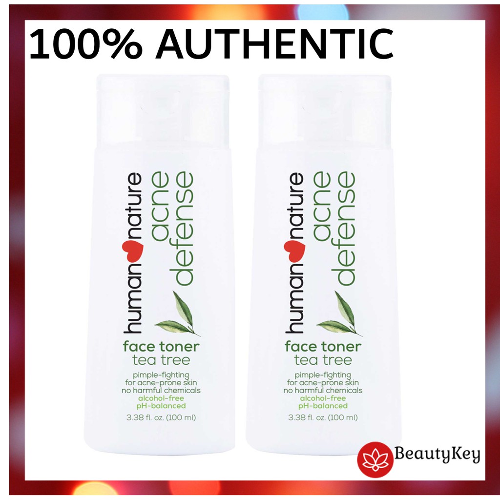 Human Nature Acne Defense Face Toner (100ml) | Shopee Philippines
