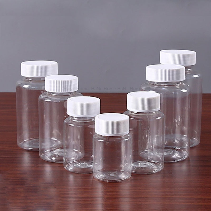 YNI 15ml/20ml/30ml/50ml Plastic PET Transparent Empty Seal Bottles ...