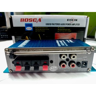AMPLIFIER (BOSCA 2 CHANNEL HIGH POWER IC AMPLIFIER WITH BLUETOOTH ...