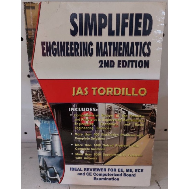 SIMPLFTED ENGINEERING MATHEMATICS 2ND EDITION | Shopee Philippines
