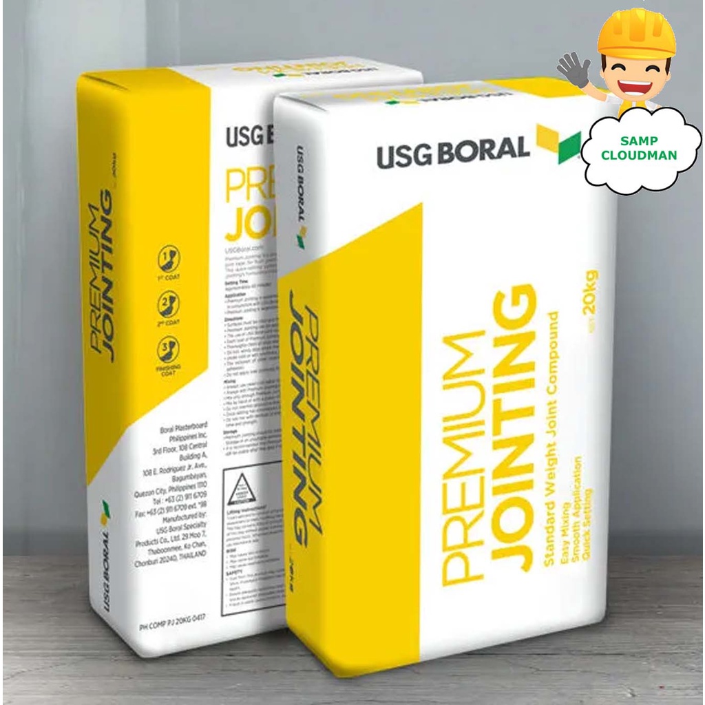 Boral Powder Premium Jointing Compound 20Kg per Bag All Purpose Joint Compound | Shopee Philippines